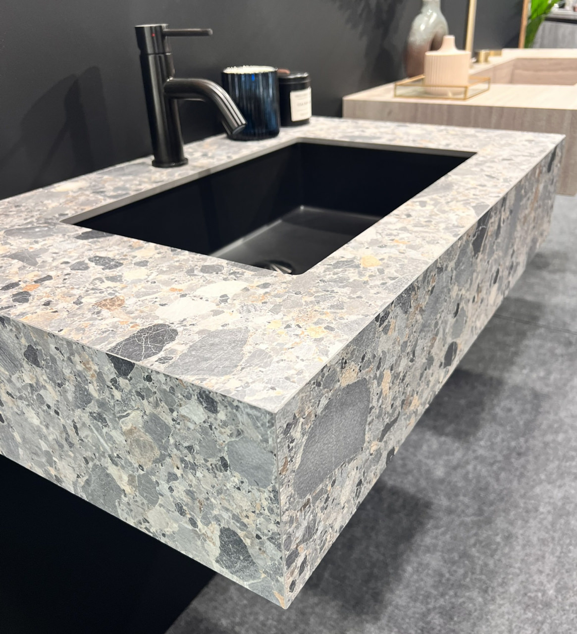 Plans vasque sur-mesure pour salle de bain - Fidelem
